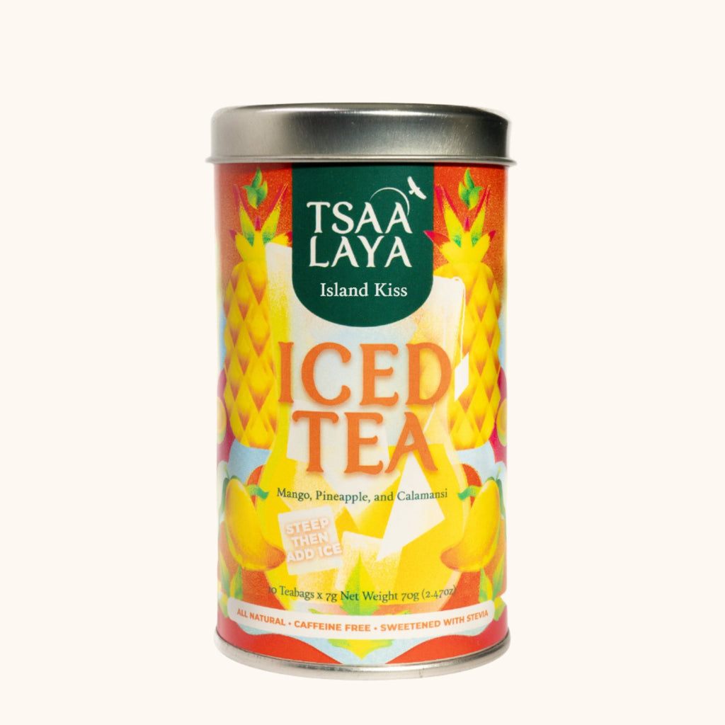 Island Kiss Iced Tea Canister of 10 Teabags – Tsaa Laya