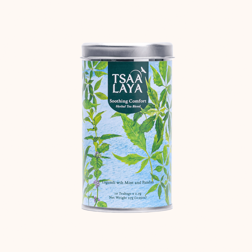 Soothing Comfort Canister of 10 Teabags – Tsaa Laya