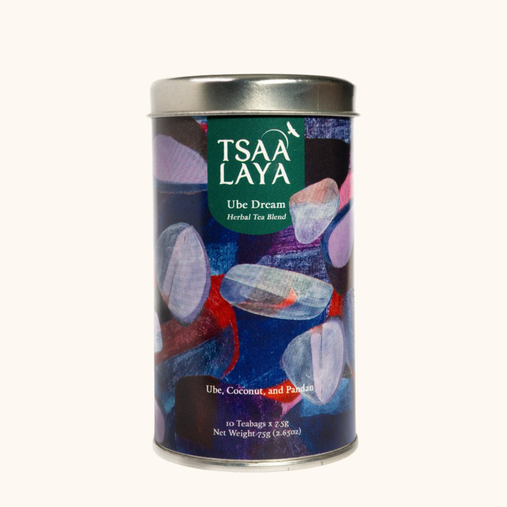 Ube Dream Canister of 10 Teabags – Tsaa Laya